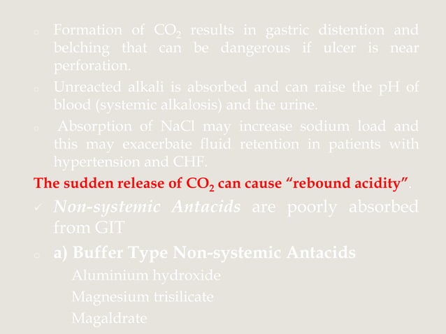 Drugs to treat digestive disorders in ruminants | PPTX