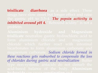 Drugs to treat digestive disorders in ruminants | PPTX