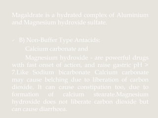 Drugs to treat digestive disorders in ruminants | PPTX