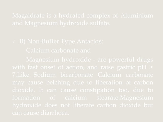 Drugs to treat digestive disorders in ruminants | PPTX
