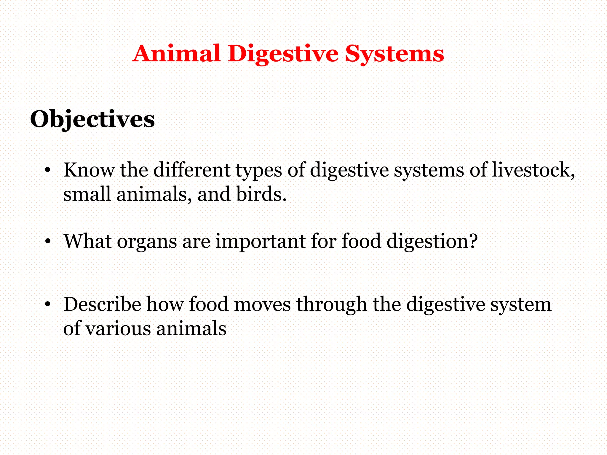 Digestive physiology of farm animals | PPTX