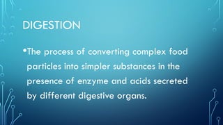 digestive parts power point presentation | PPTX | Digestive Disorders ...