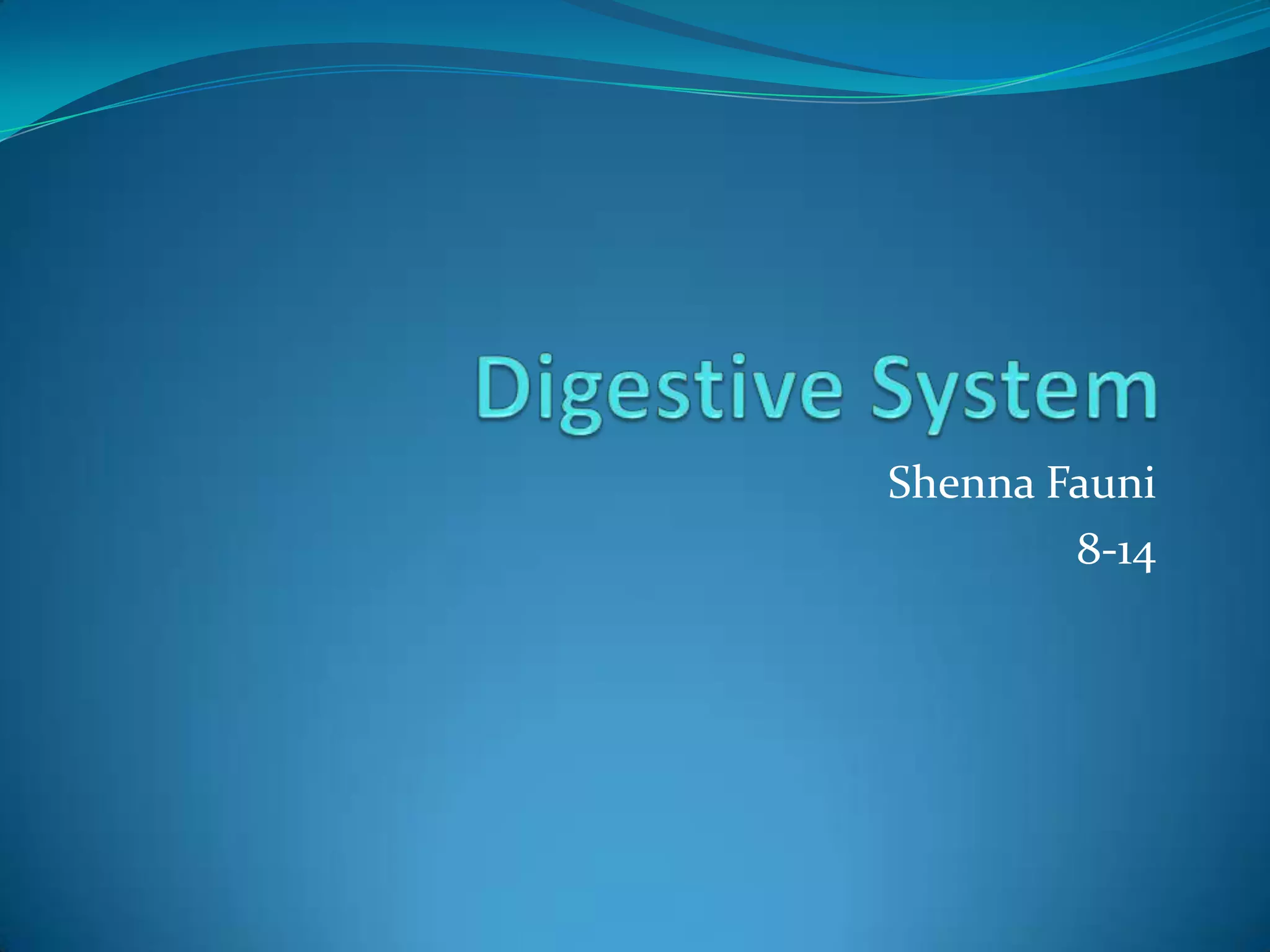 Digestive system | PPT