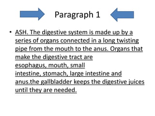 Digestive system! | PPTX
