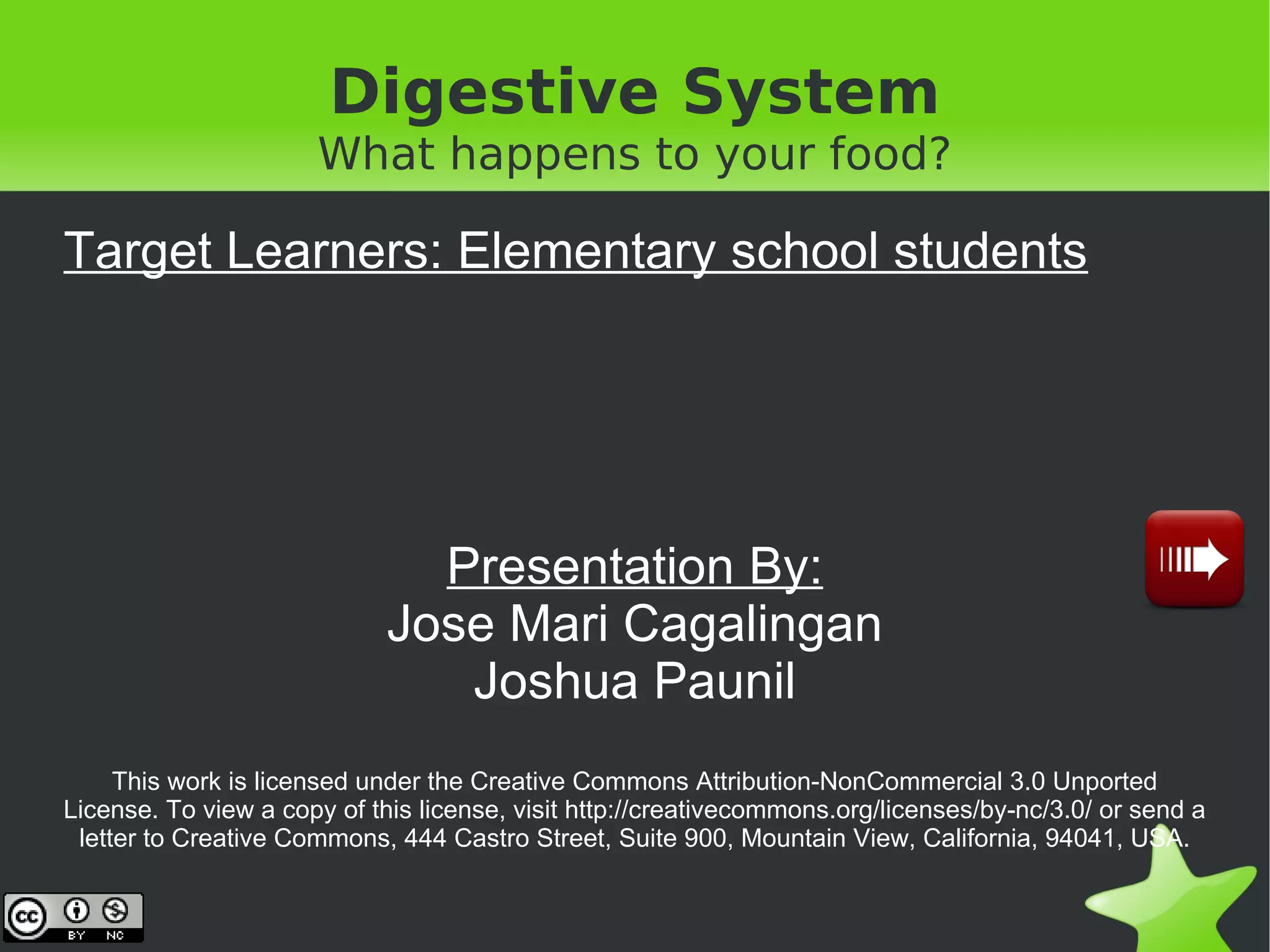 Digestive system | ODP