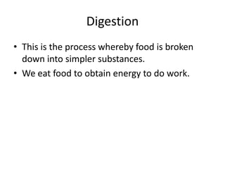 Digestive system | PPTX | Food & Drink