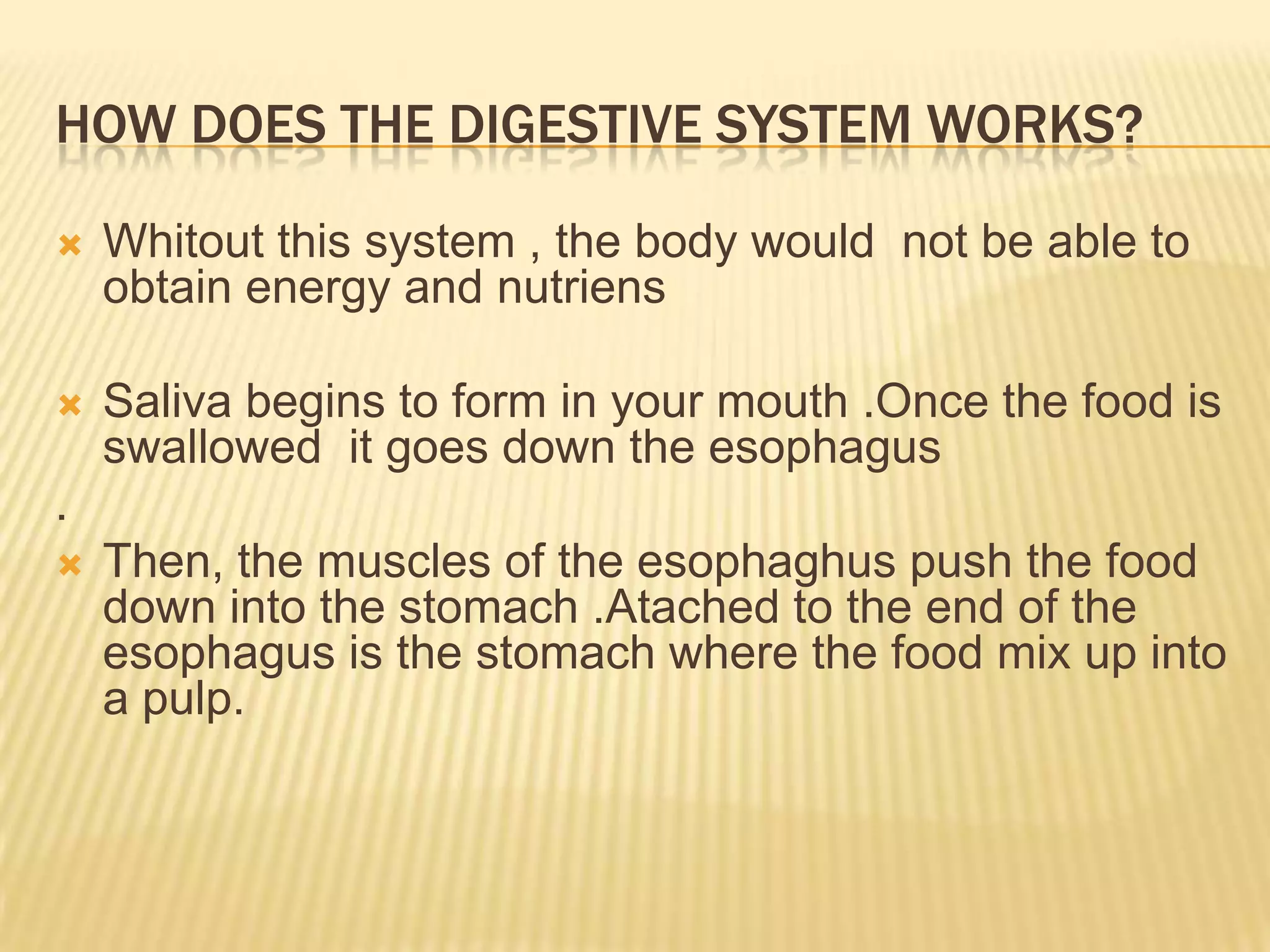 Digestive system | PPTX