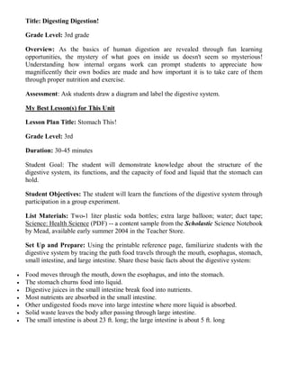 Digestive system | PDF