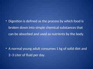 digestive system - anatomy and function ppt | PPT