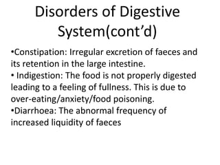 Digestive system | PPTX | Endocrine and Metabolic Diseases | Diseases ...