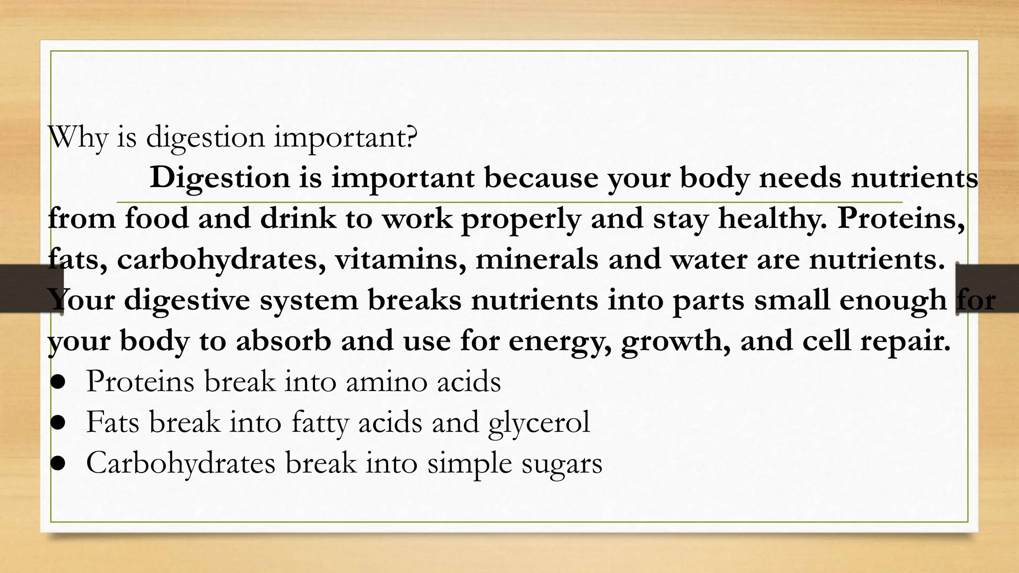 The Human Digestive Organs and its function making it a System.pptx