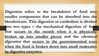The Human Digestive Organs and its function making it a System.pptx