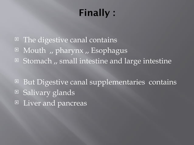 digestive system.pptx it is one of the most important systems | PPT