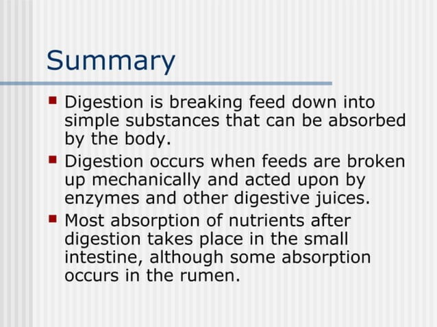 digestive system.pptx of different monogastric and ruminants | PPTX ...