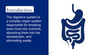 Human Digestive System - A journey through digestion | PPTX