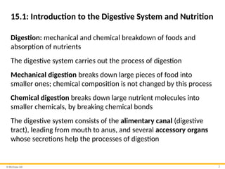 Digestive system anatomy and physiology high school | PPTX