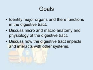 Digestive system 1 ehs unit 6 | PPTX