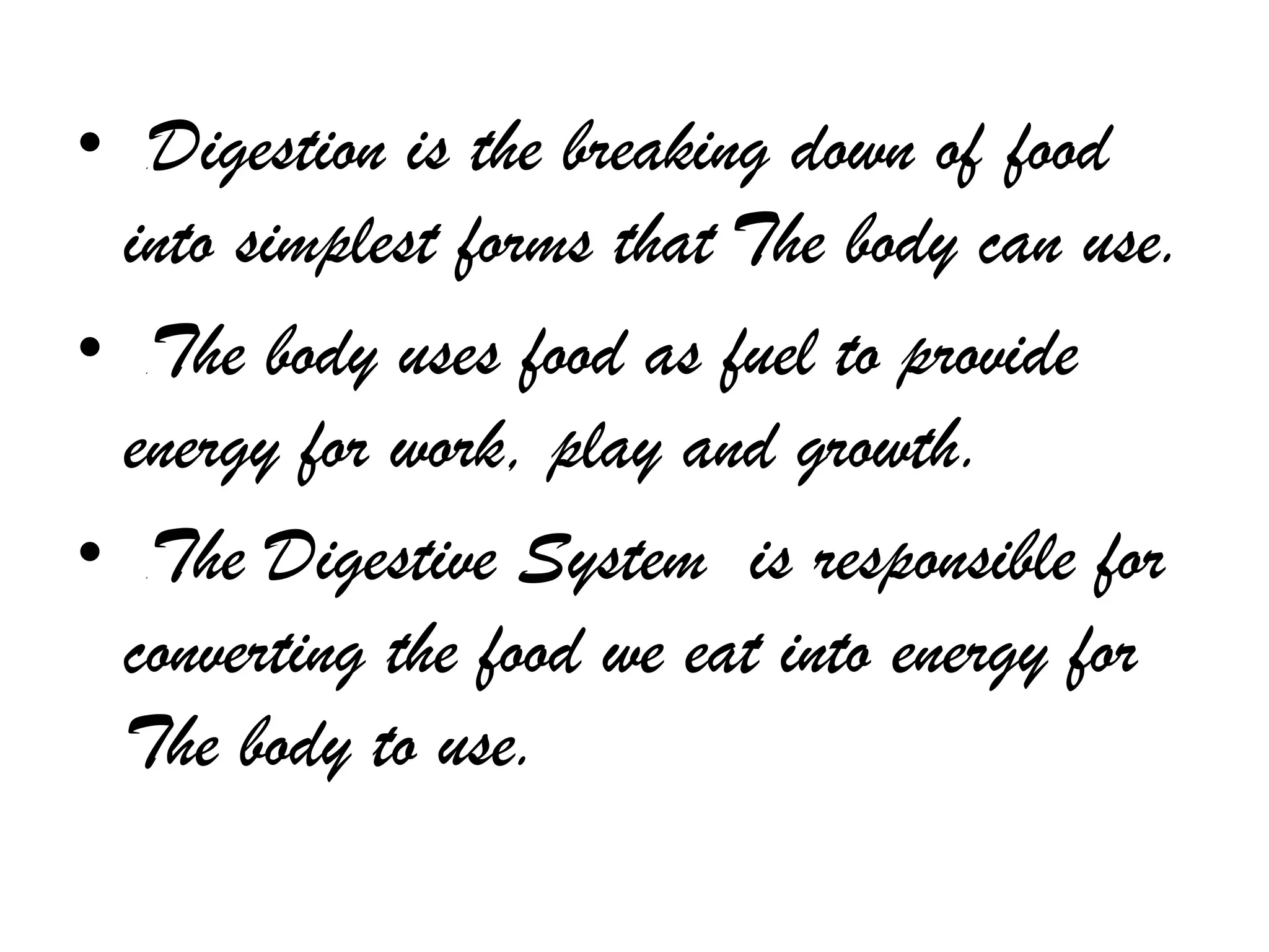 Digestive system | PPTX