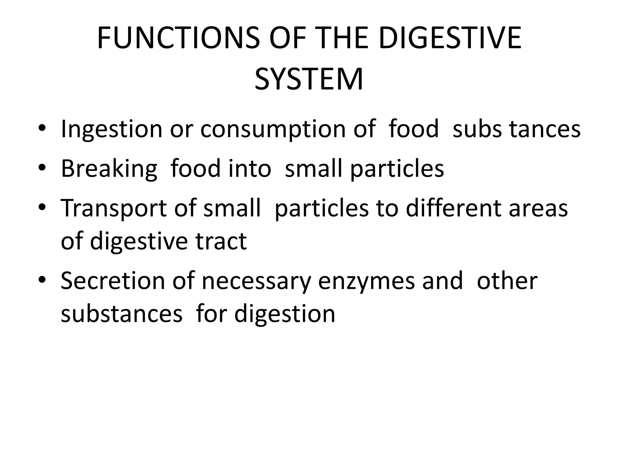 Digestive system anatomy and physiology | PPTX