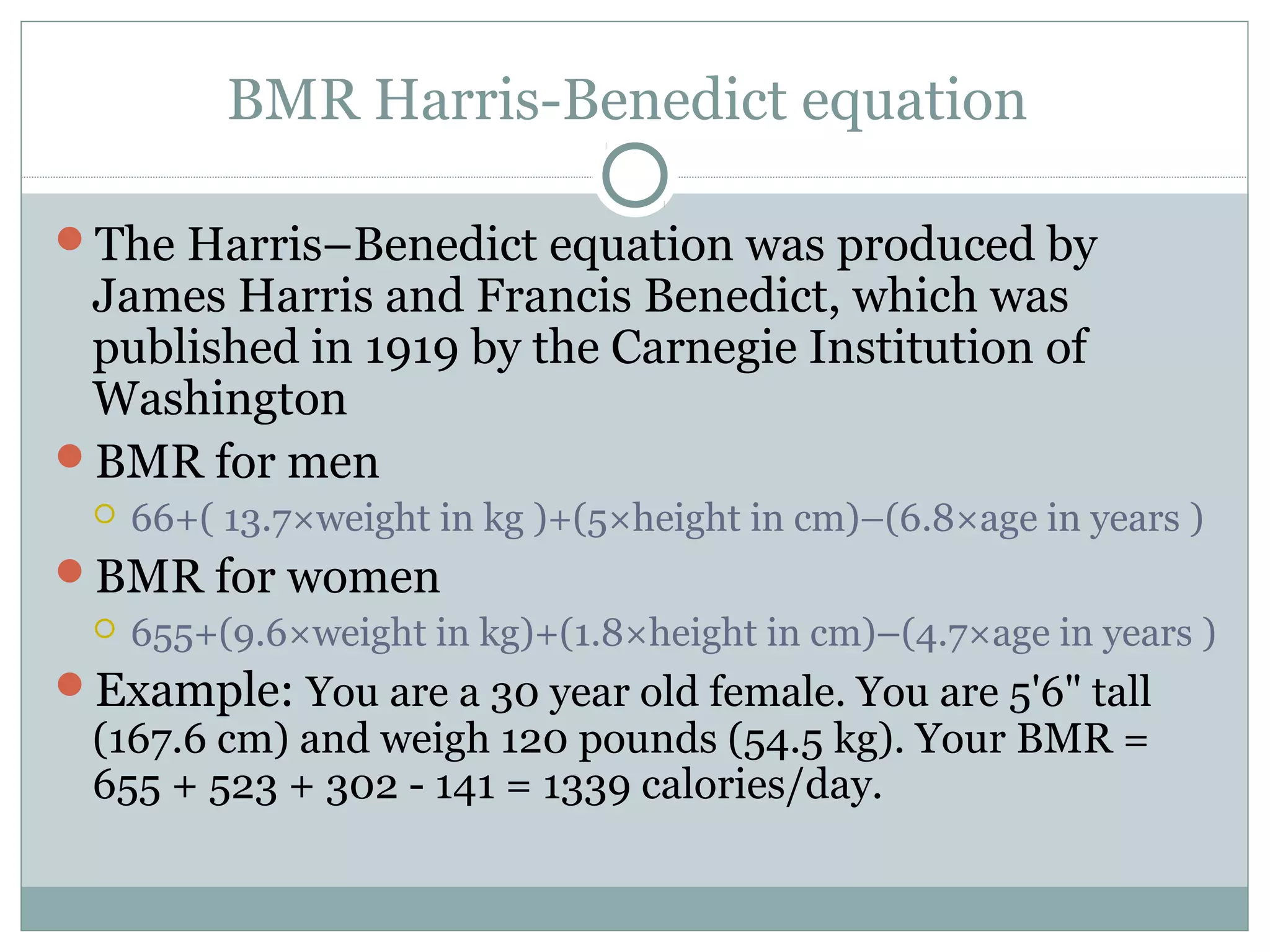 Digestive system and BMR | PPT