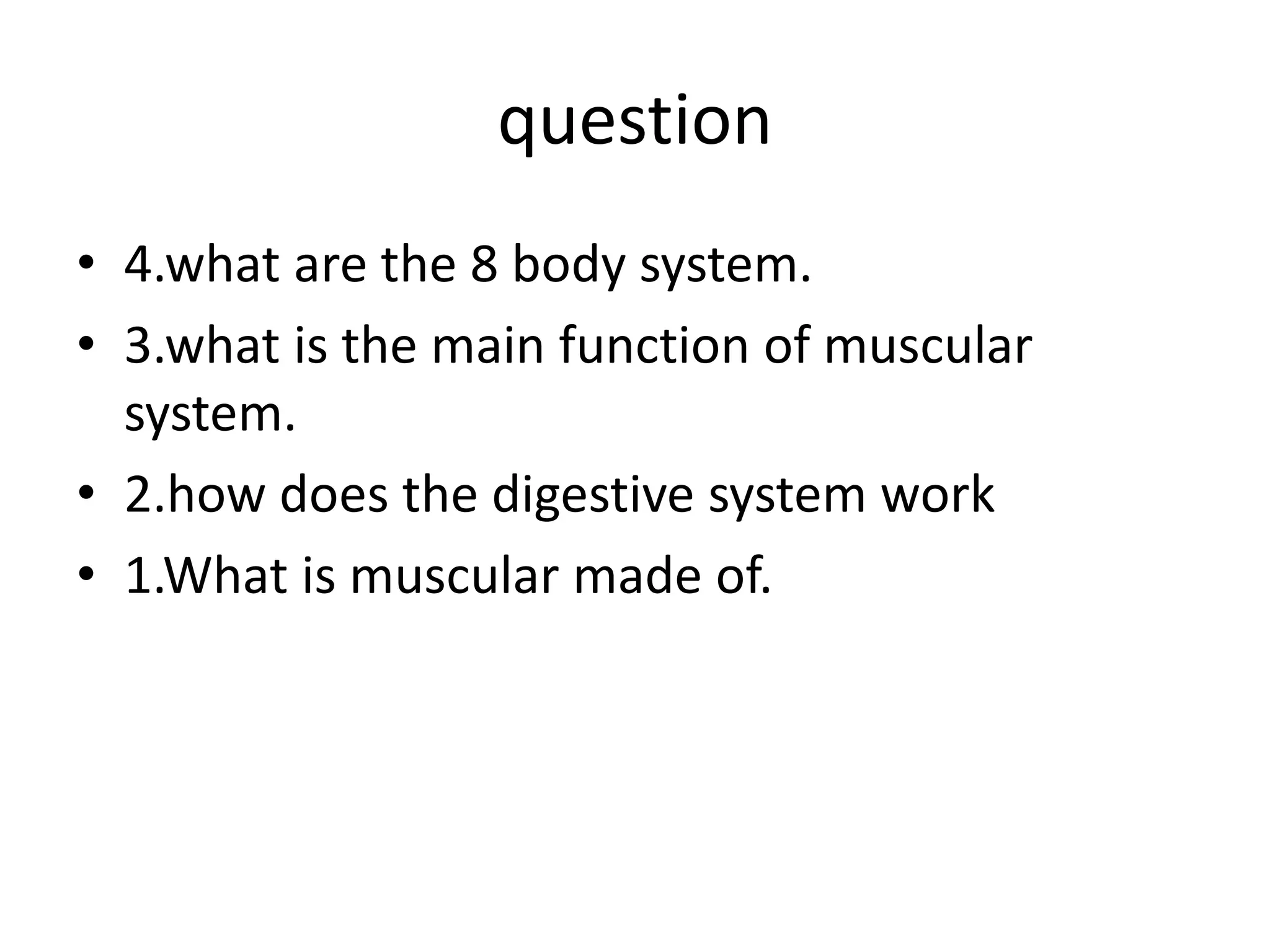 Digestive system and muscular system owen | PPTX