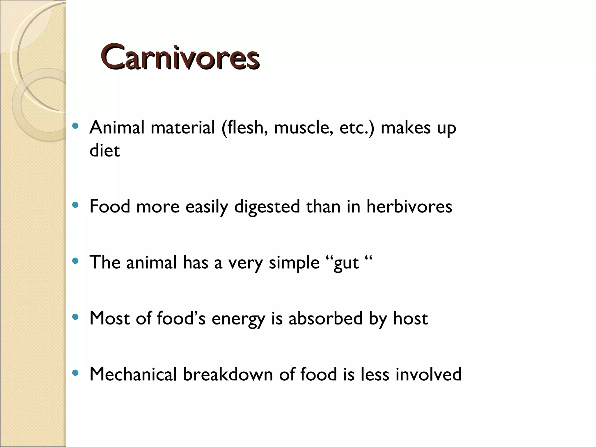 Digestive system classifications | PPT