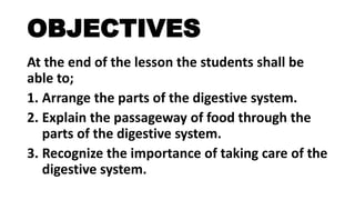DIGESTIVE SYSTEM DEMODIGESTIVE SYSTEM DEMO.pptx | Chemistry | Science