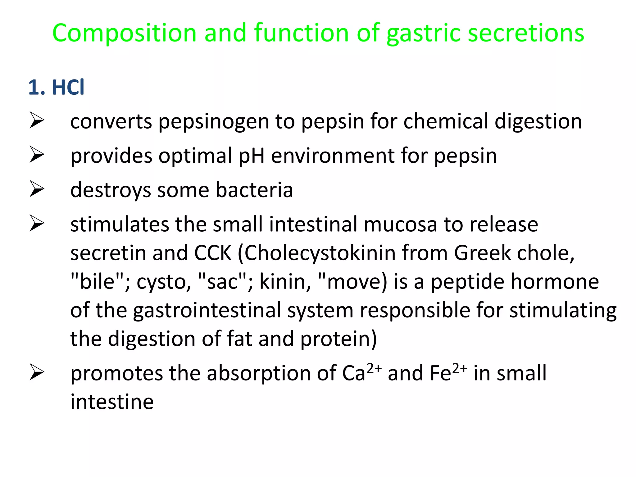 Digestive system (Digestive juice)/Function/Composition | PPTX