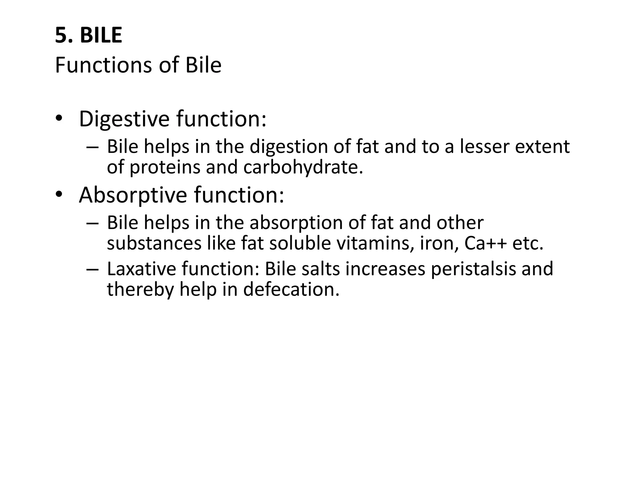 Digestive system (Digestive juice)/Function/Composition | PPTX