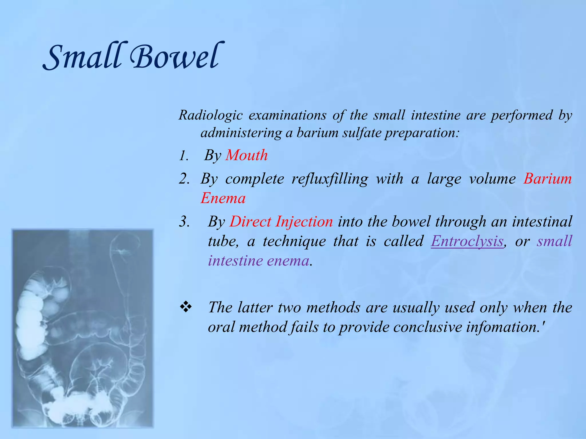 Digestive system imaging 2 class | PPT