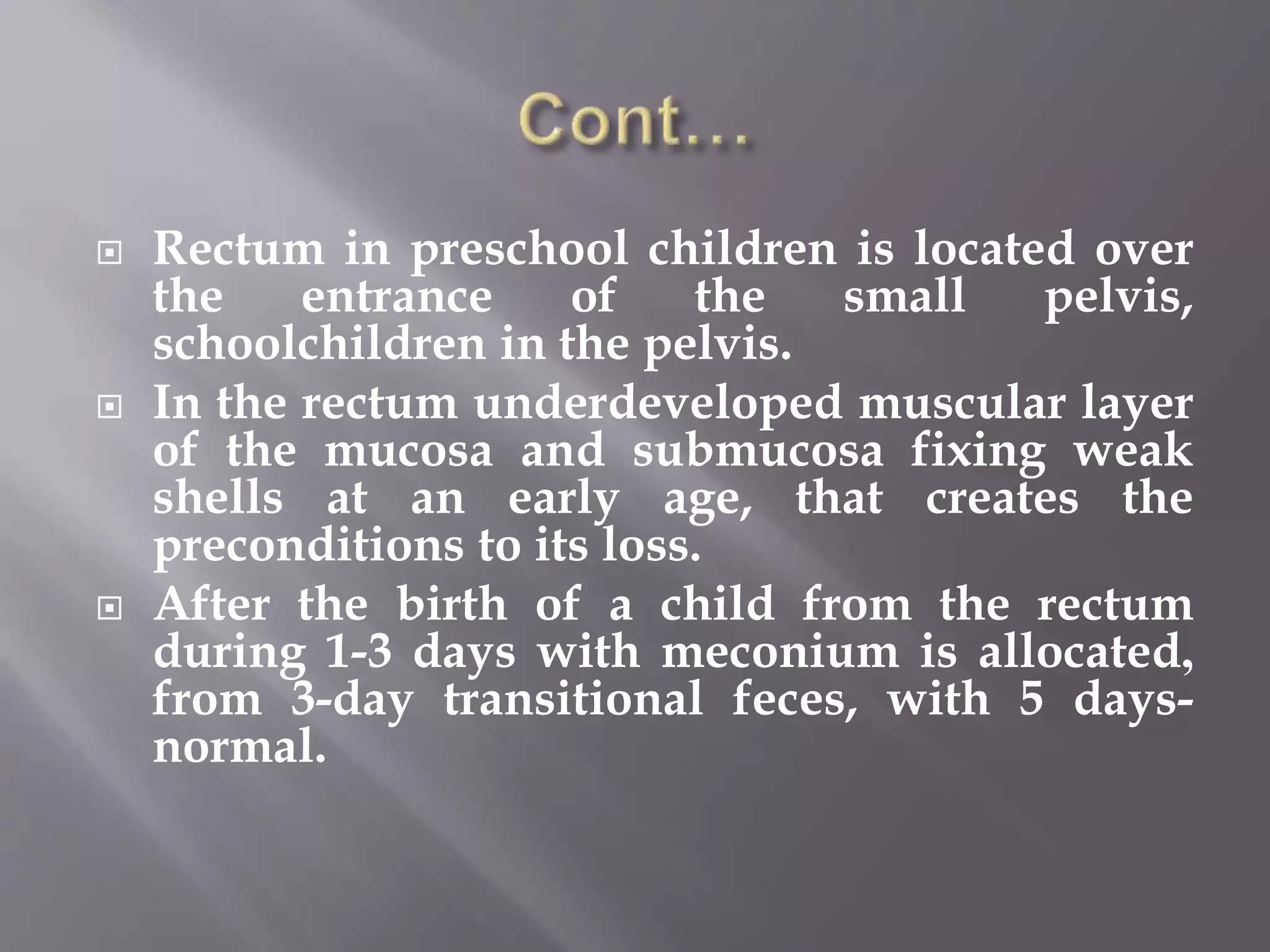 Digestive system in children | PPTX
