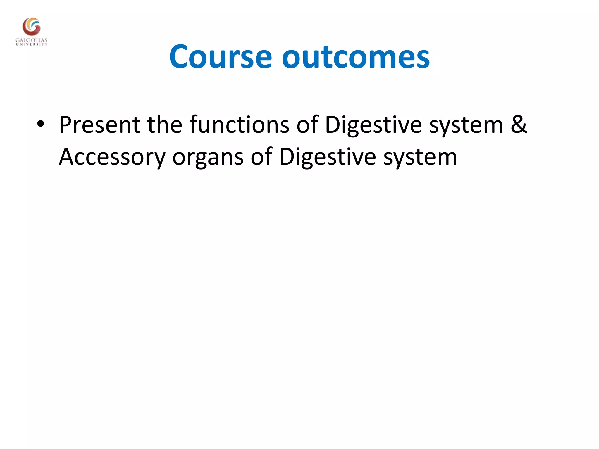 Digestive system introduction | PPTX