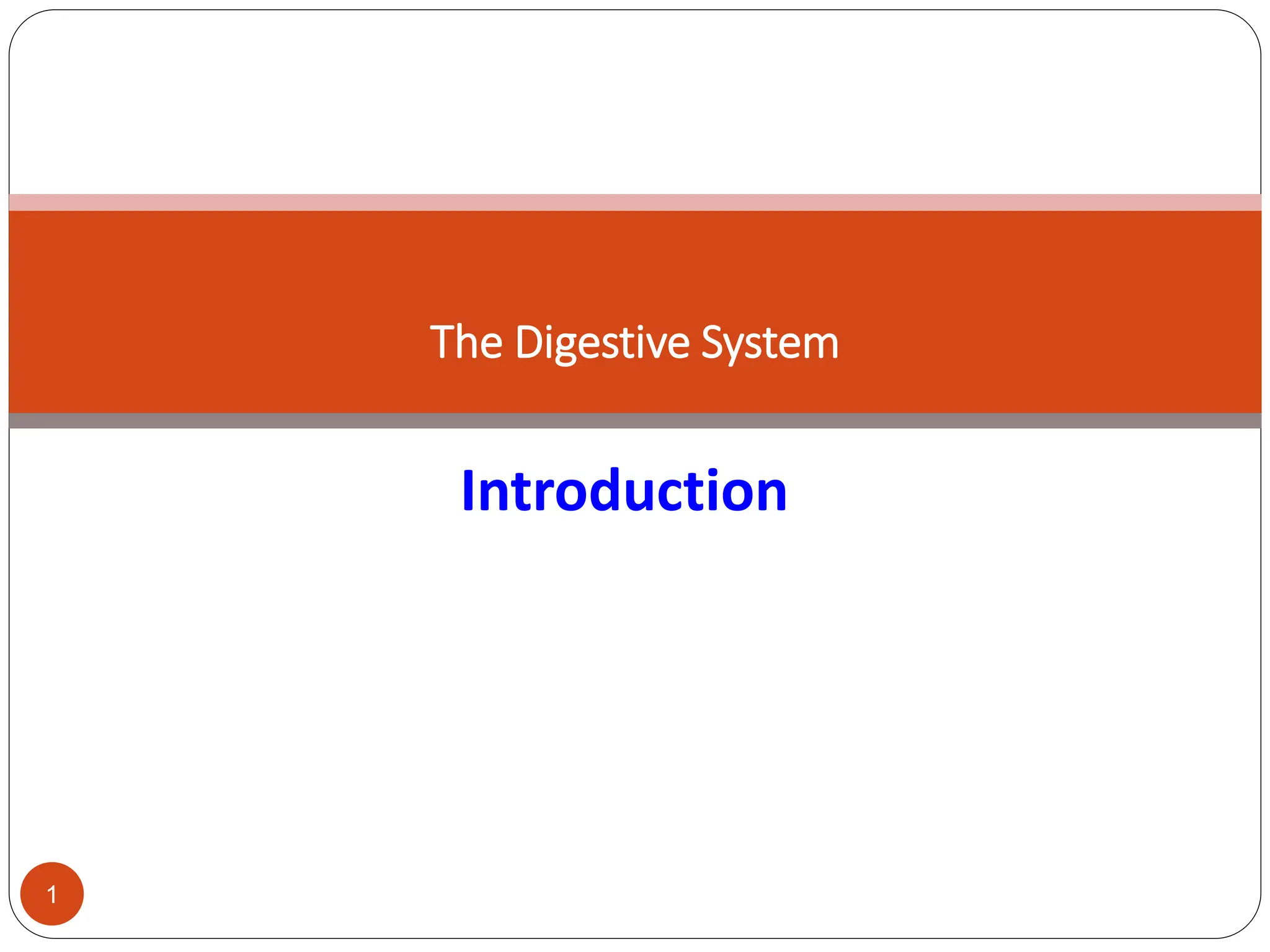 digestive system of anatomypowerpoint pres | PPT