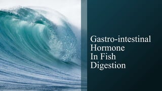 Digestive system of fish | PPTX | Digestive Disorders | Diseases and ...