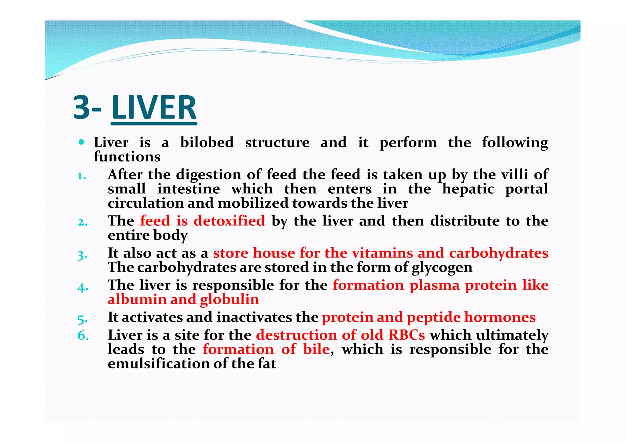 Digestive system of poultry (avian physiology) | PDF