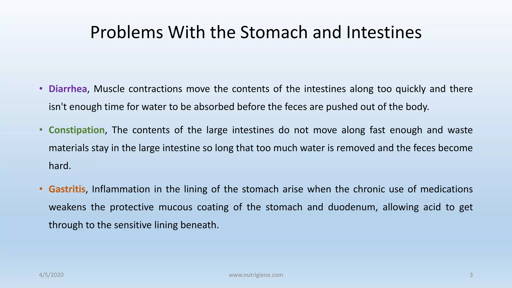 Digestive system problems | PPTX | Digestive Disorders | Diseases and ...