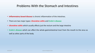 Digestive system problems | PPTX | Digestive Disorders | Diseases and ...