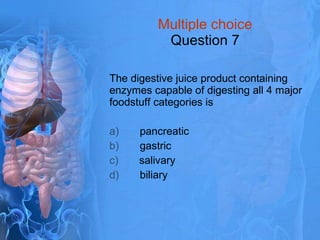 Digestive System Quiz | PPT