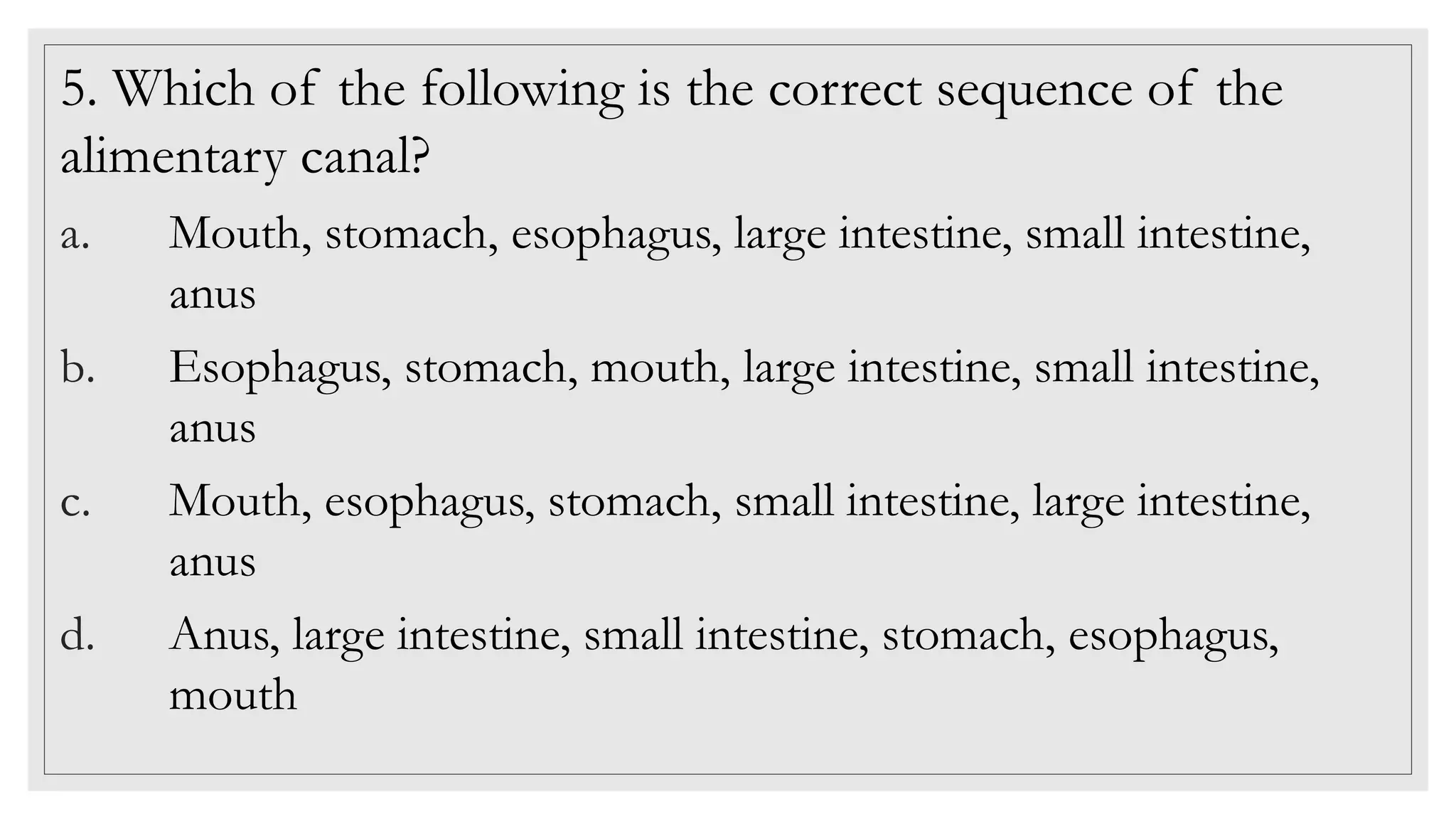 DIGESTIVE SYSTEM QUIZ 1.pptx