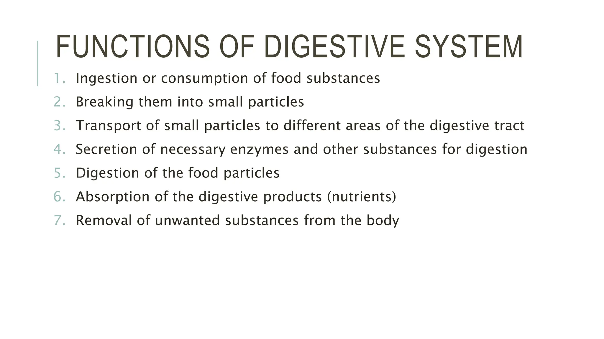 DIGESTIVE SYSTEN INTRODUCTION.pptx GIT PHYSIOLOGY | PPTX