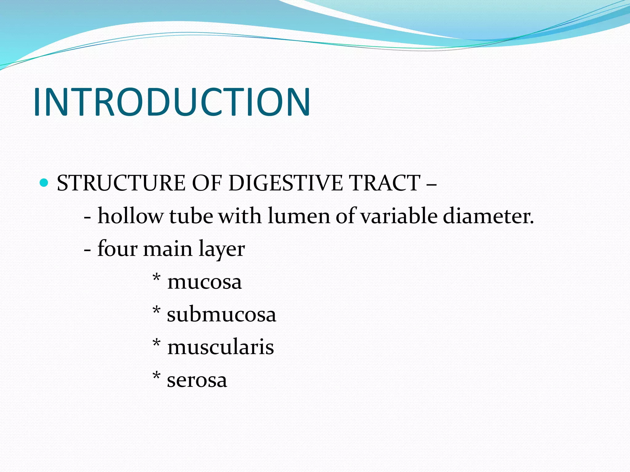 Digestive tract ppt | PPTX | Digestive Disorders | Diseases and Conditions