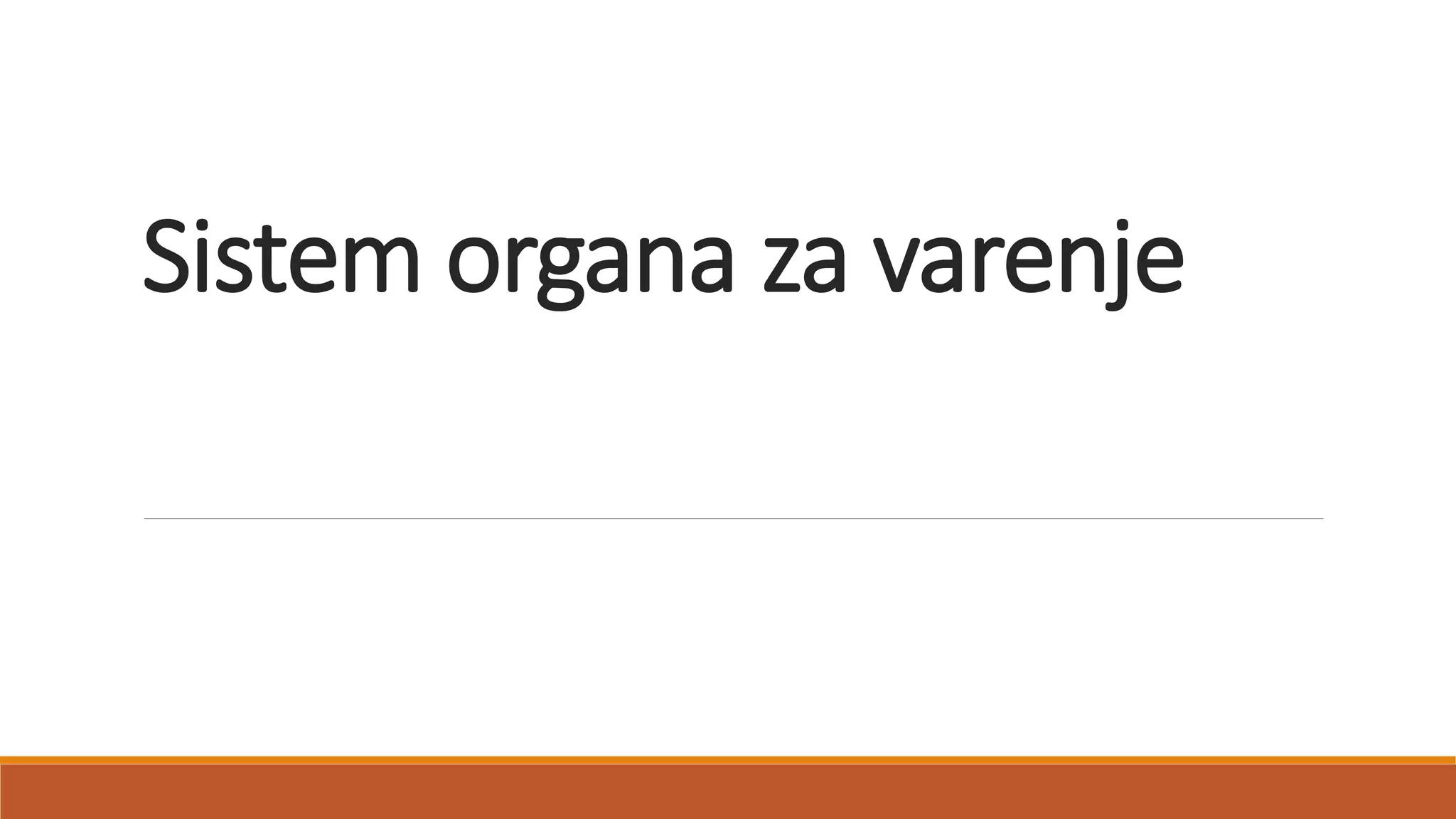 Sistem rogana a varenje VII/1 | PPT