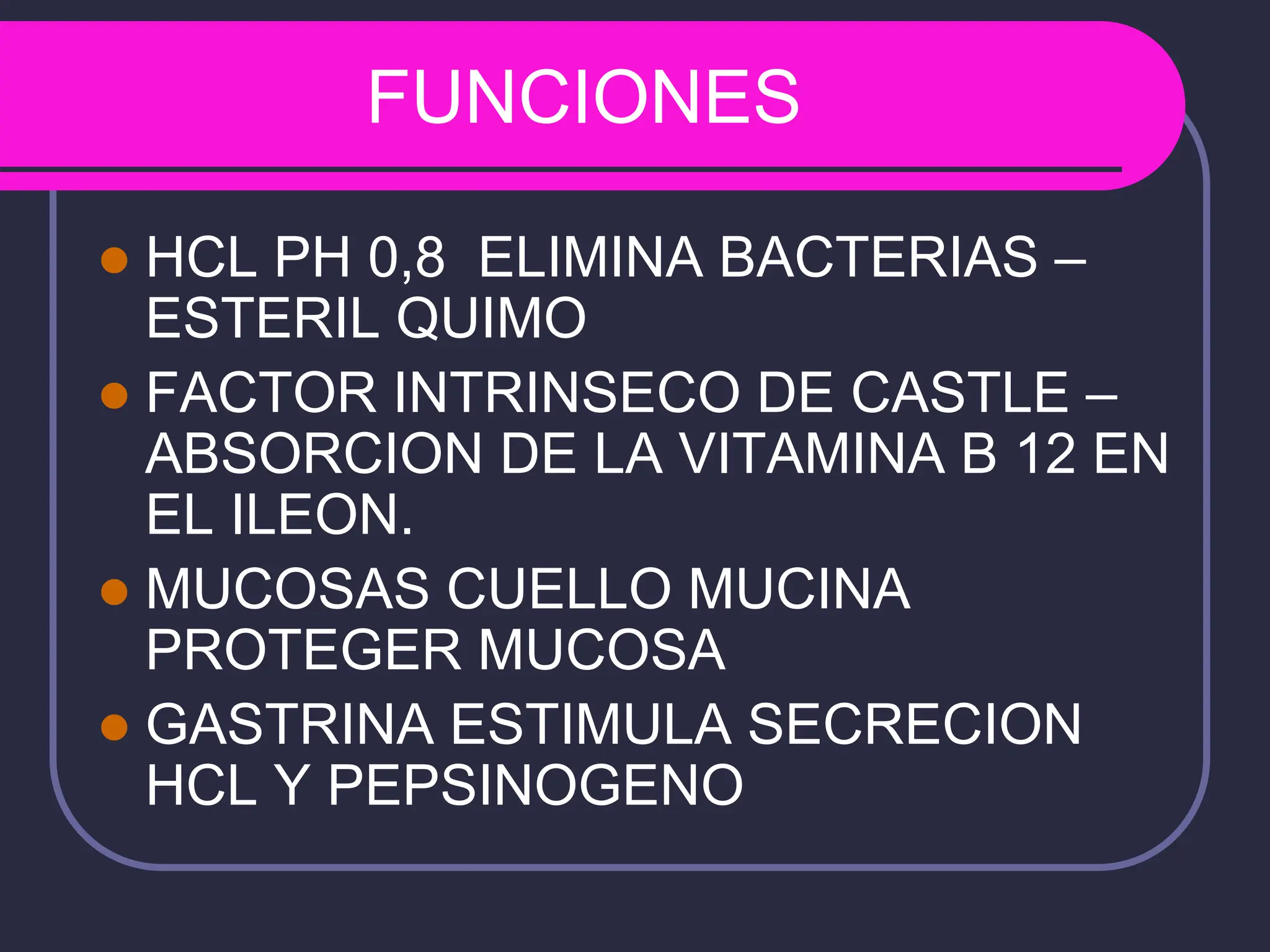 PRESENTACION COMPLETA DEL SISTEMA DIGESTIVO | PPT