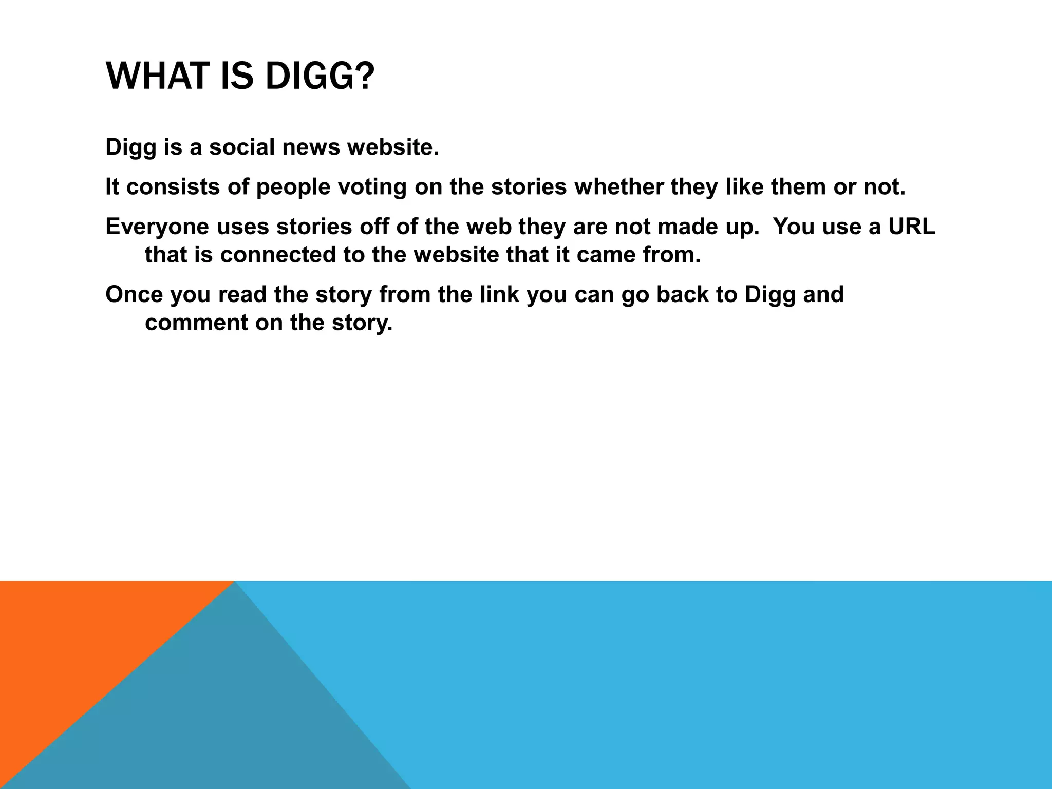 Digg power point | PPTX