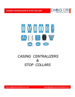 Digger Downhole Tools - Casing Accessories | PDF