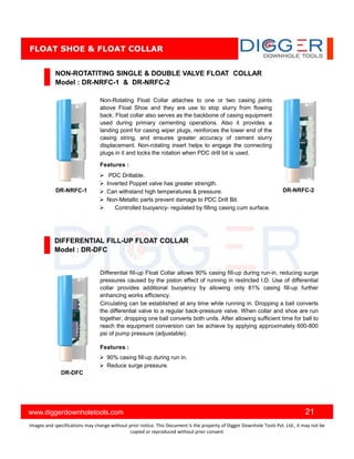 Digger Downhole Tools - Casing Accessories | PDF