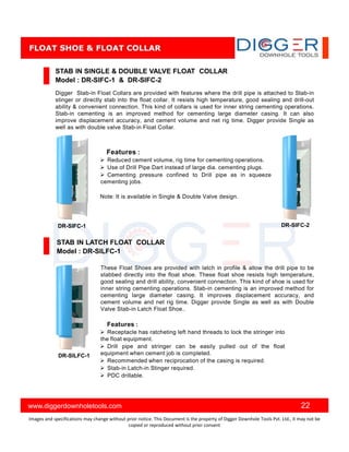 Digger Downhole Tools - Casing Accessories | PDF