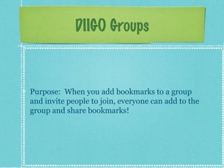 Diggin'diigo | PPT