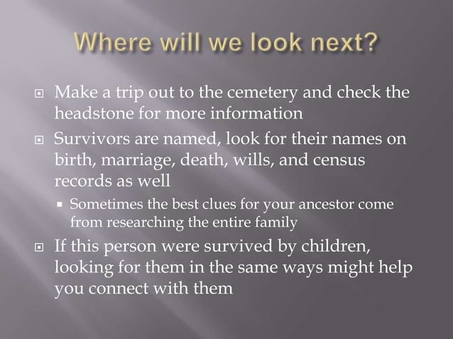 Digging Deeper | PPT