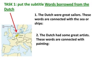 Digging for words | PPTX